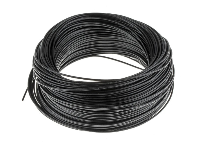 Único núcleo do fio redondo 1,5 milímetros de cabo, único cabo isolado ...